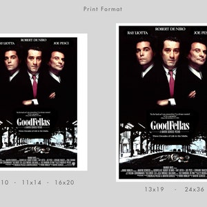 Goodfellas - Movie Poster Print - Redplanetgraphics - Etsy