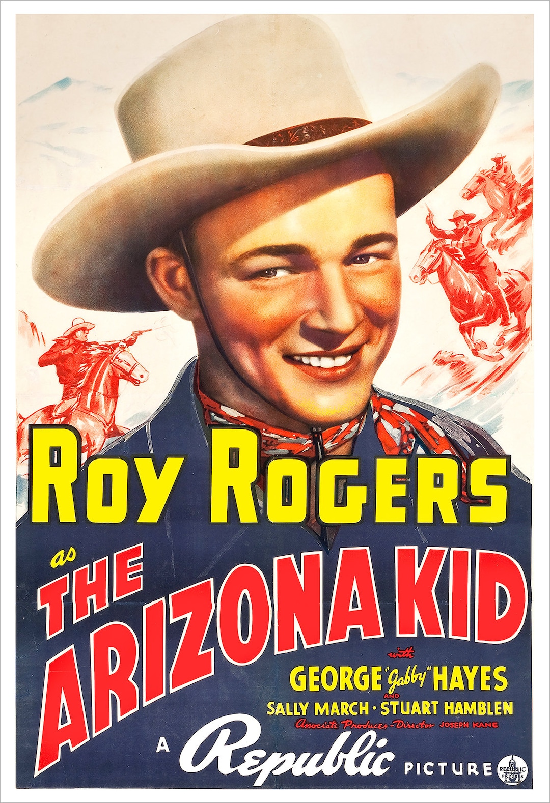 Roy Rogers - the Arizona Kid - Movie Poster Print - Redplanetgraphics ...