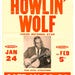 Howlin' Wolf - Concert Poster Print - Redplanetgraphics - Etsy