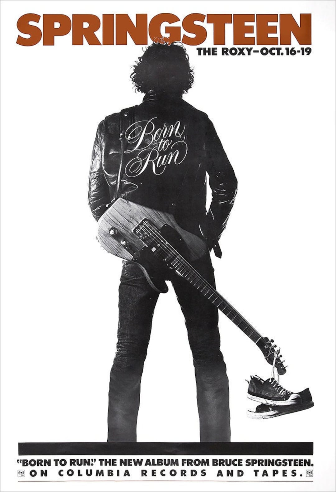 Bruce Springsteen at the Roxy - 1975 - Concert Poster Print ...