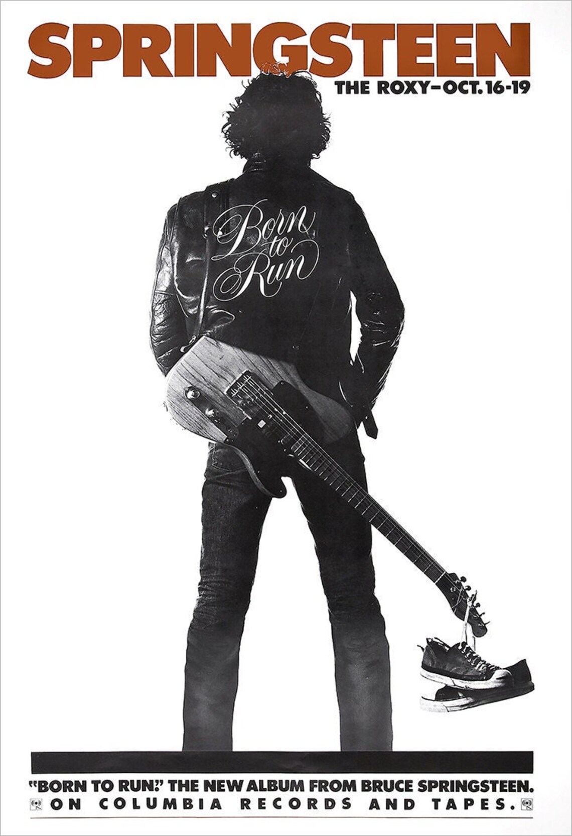 Bruce Springsteen at the Roxy - 1975 - Concert Poster Print ...