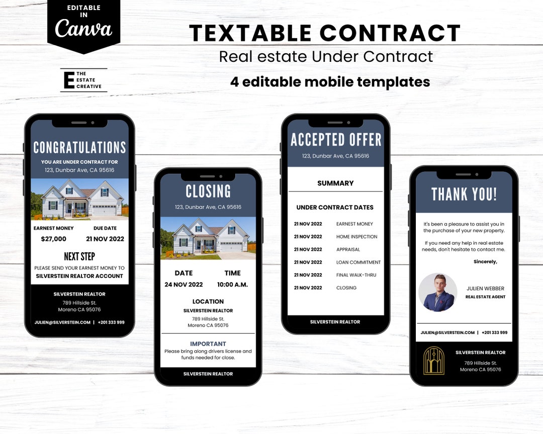 Under Contract Timeline | Under Contract Checklist, Closing Timeline ...