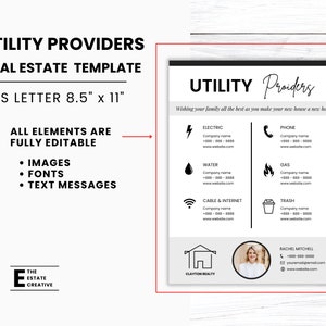 Real Estate Templates Utility | Utility Provider Template, Real Estate ...