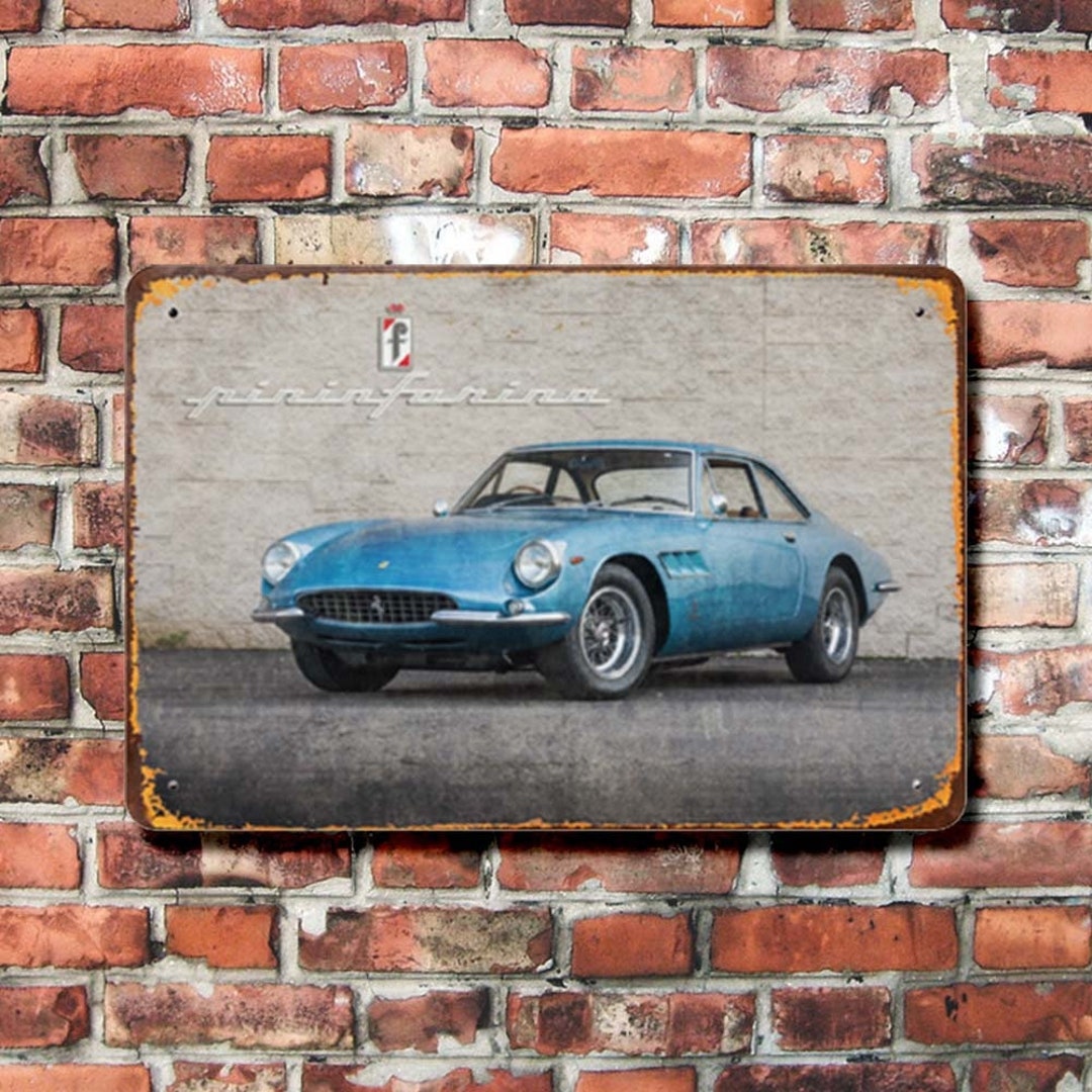 1966 Ferrari 500 Superfast Vintage Sign 12 X 8 - Etsy