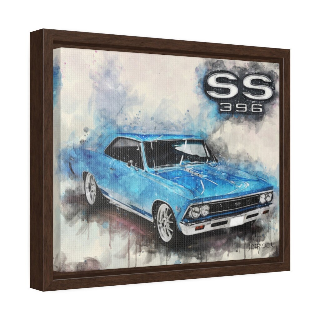 1966 Chevy Chevelle SS396 - Premium Gallery Wrap Canvas - Etsy