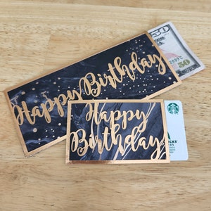 Envelope Template Money Cash Svg Gift Card Holder Happy - Etsy