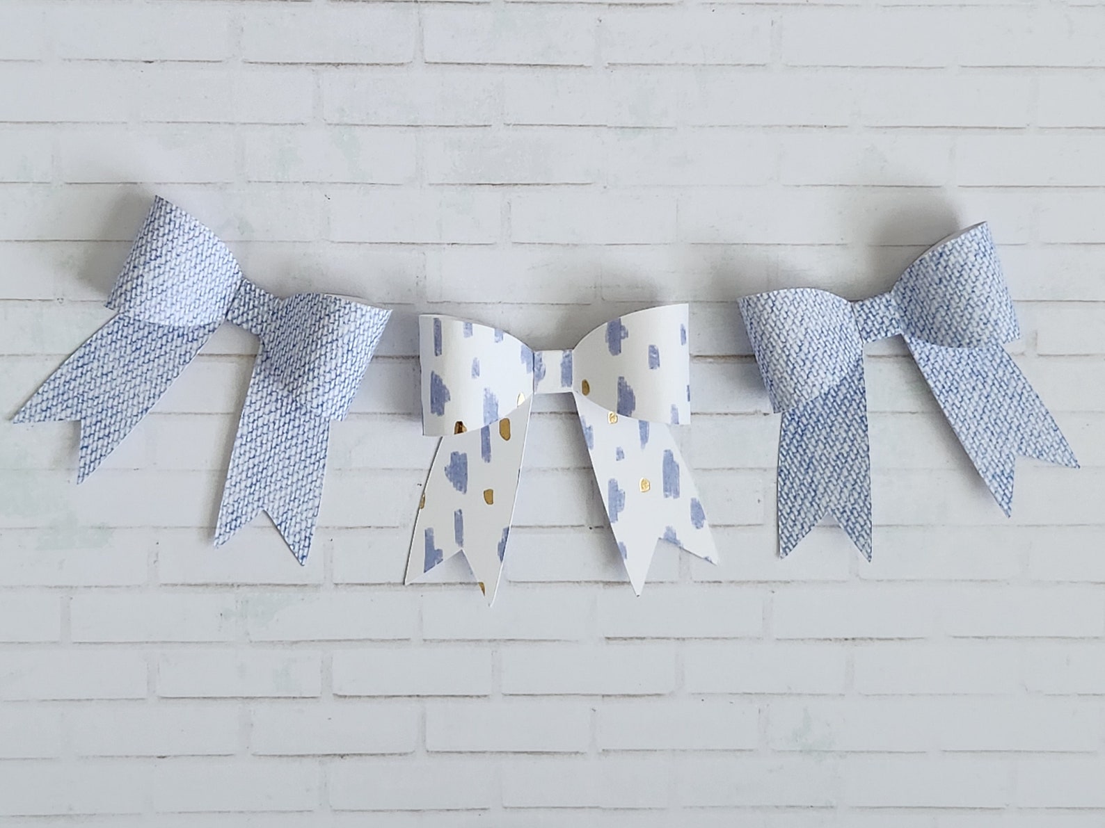 3D Paper Bow SVG Template, Cut File, Pattern, Digital Download, Cake ...