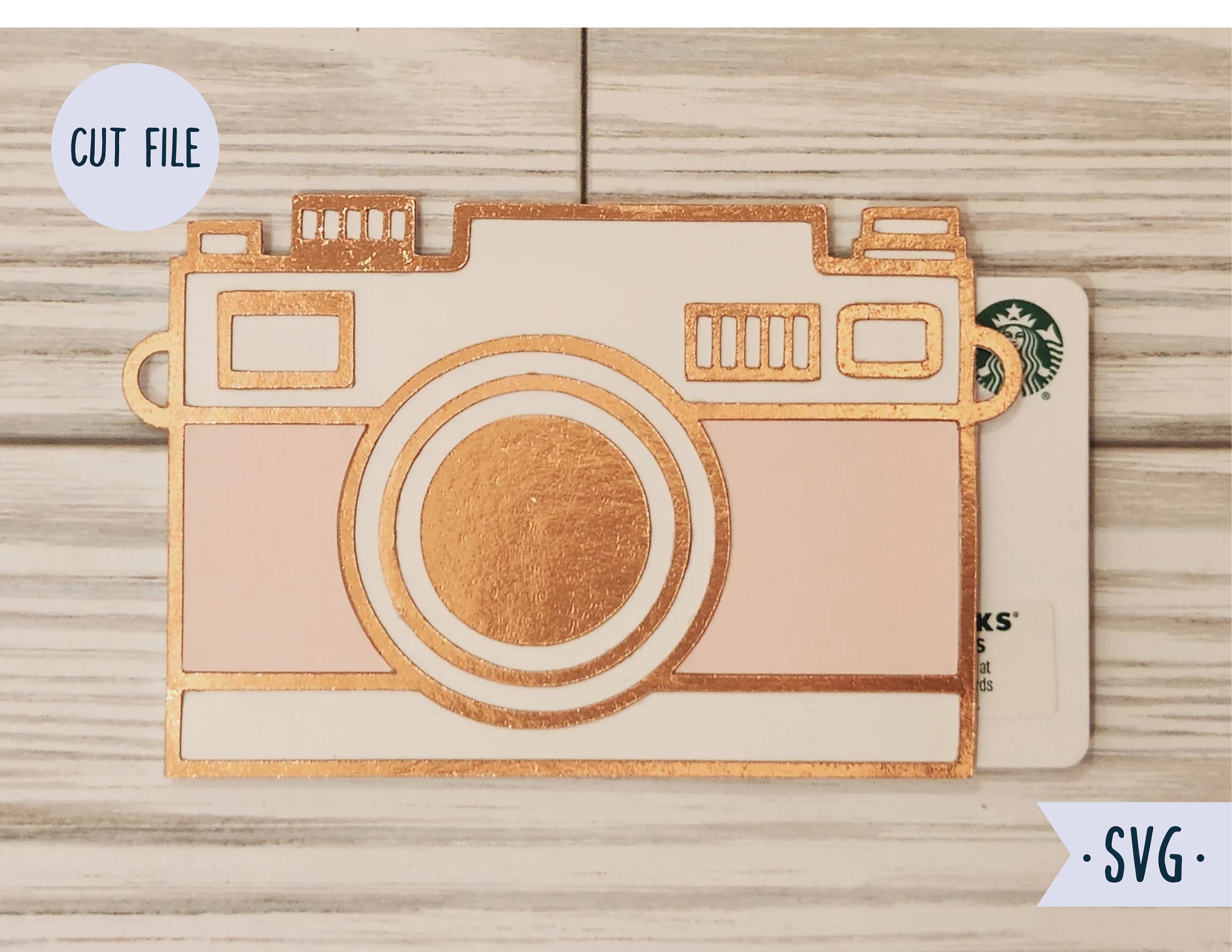 Camera Svg Gift Card Holder Envelope Photographer Gift - Etsy