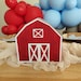 3D Paper Barn Svg, Cut File, Template, Pattern, Centerpiece, Table ...