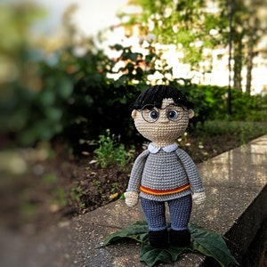 Crochet Pattern Boy Magician, Crochet Wizard Pattern, English Pattern ...