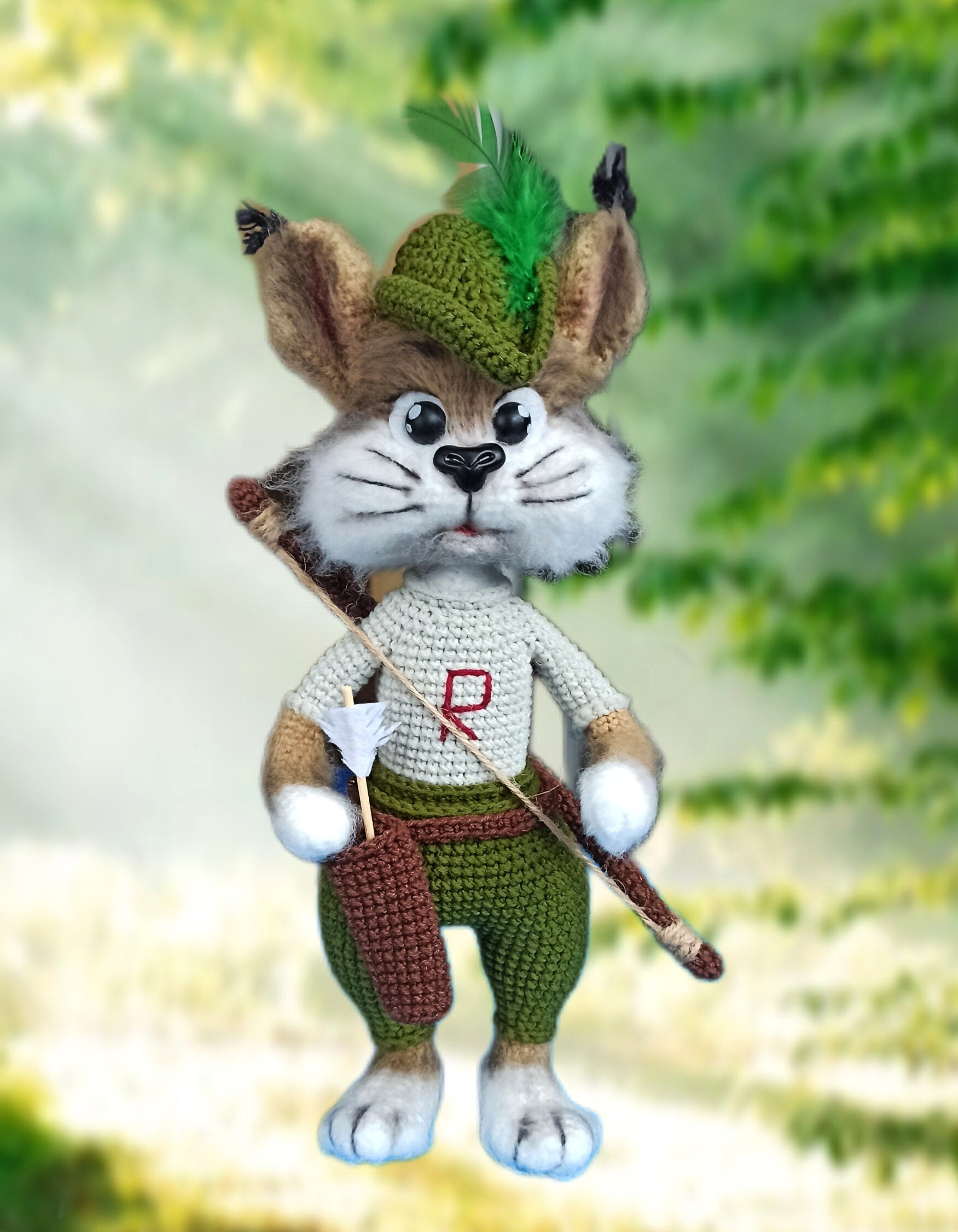 Crochet Pattern Lynx Robin Amigurumi Lynx Crochet PDF Pattern English ...