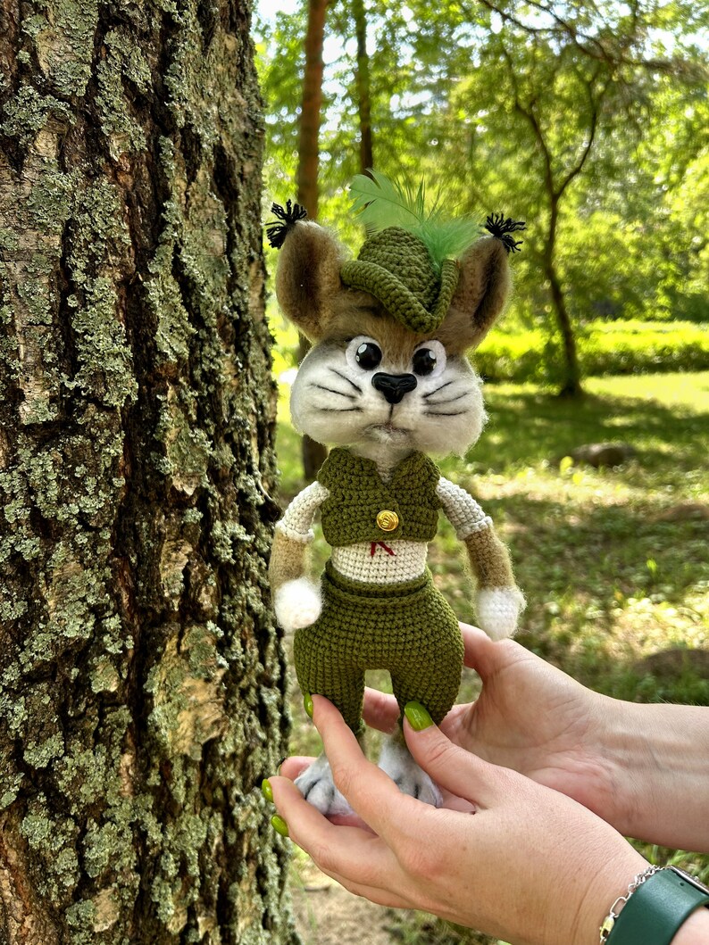 Crochet Pattern Lynx Robin Amigurumi Lynx Crochet PDF Pattern English ...