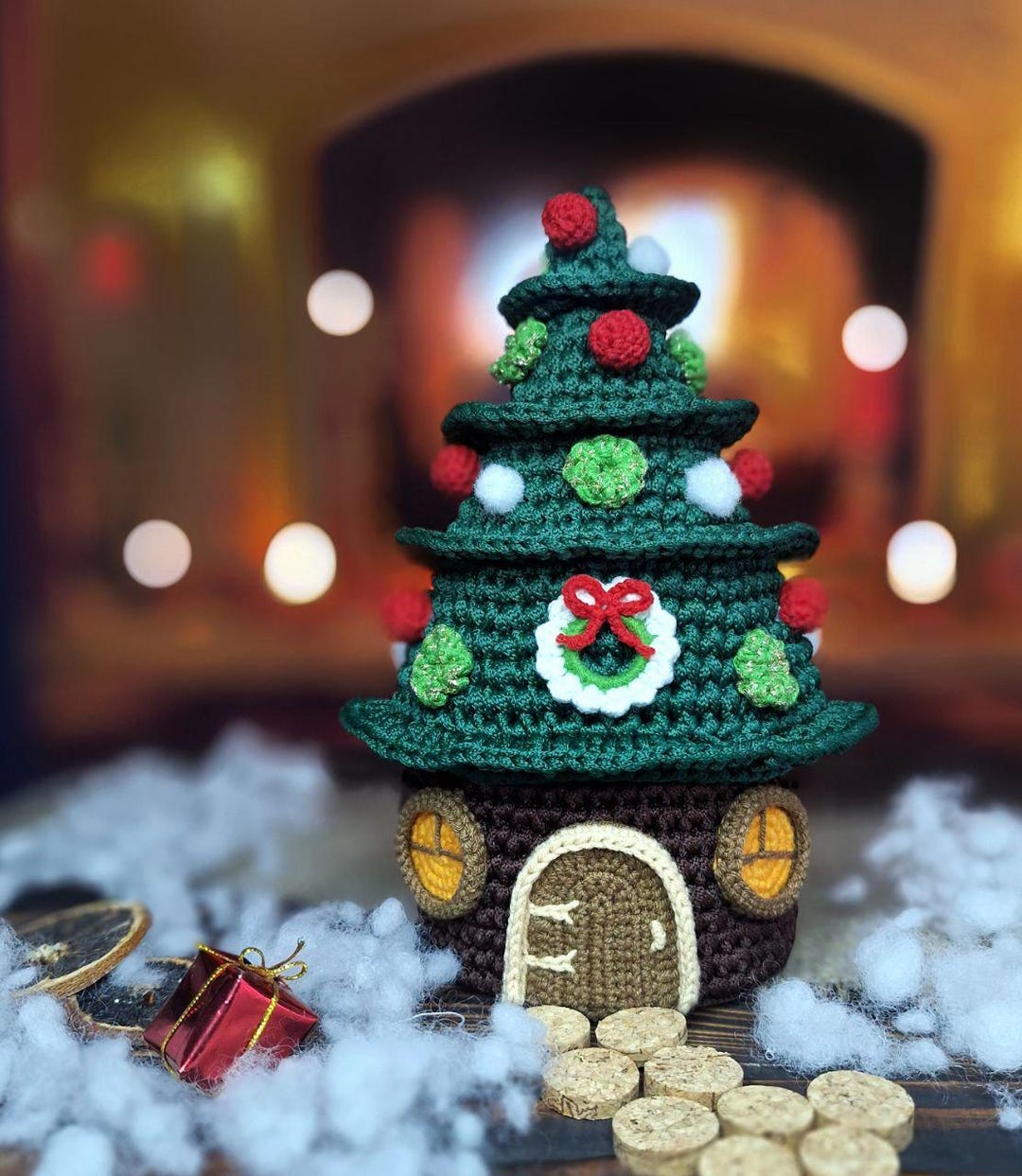Christmas Tree House Candy Box / Amigurumi Crochet Pattern PDF ...