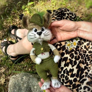 Crochet Pattern Lynx Robin Amigurumi Lynx Crochet PDF Pattern English ...