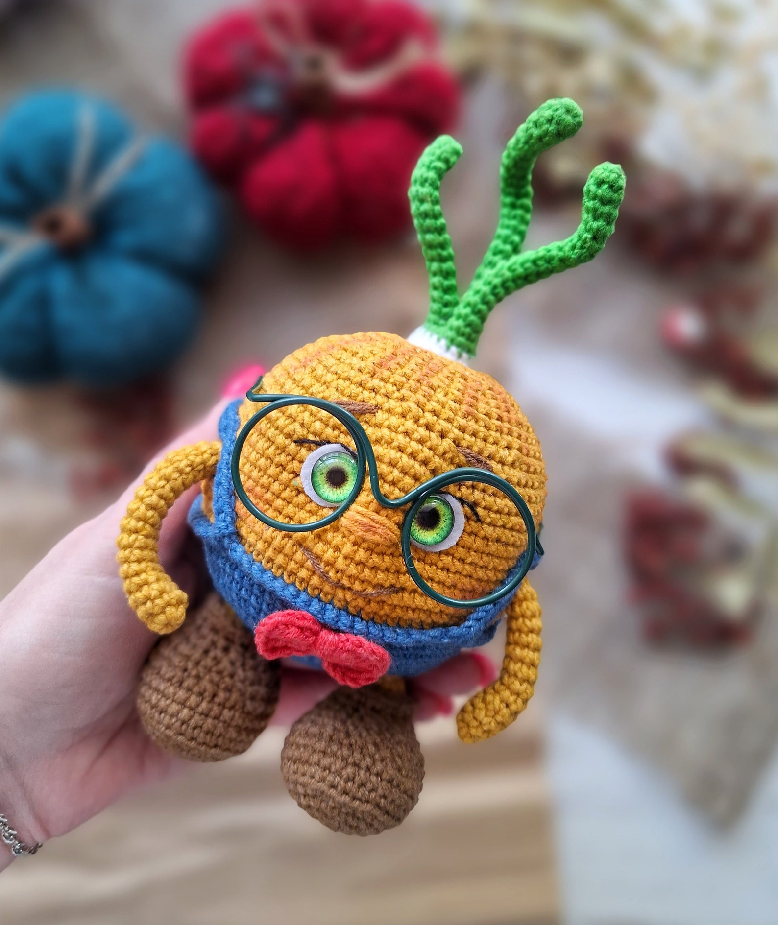 Onion Crochet Pattern, Amigurumi Plants Pattern, Digital Product in ...