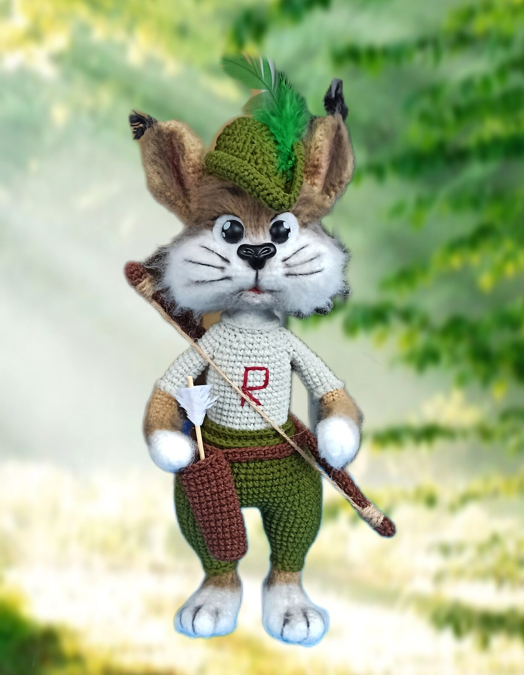 Crochet Pattern Lynx Robin Amigurumi Lynx Crochet PDF Pattern - Etsy UK