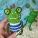 Crochet Pattern Sailor Frog in English PDF - Etsy