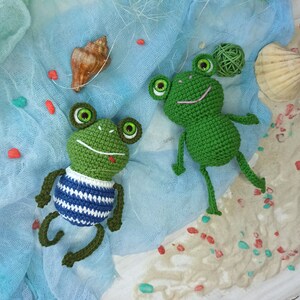 Crochet Pattern Sailor Frog in English PDF - Etsy