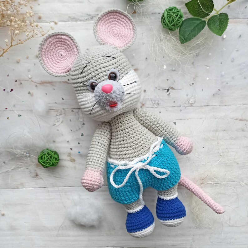 Crochet Pattern Mouse Amigurumi Patterns Crochet Pattern - Etsy
