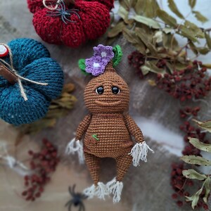 Mandrake Crochet Pattern in English PDF, Monsters Crochet Pattern - Etsy