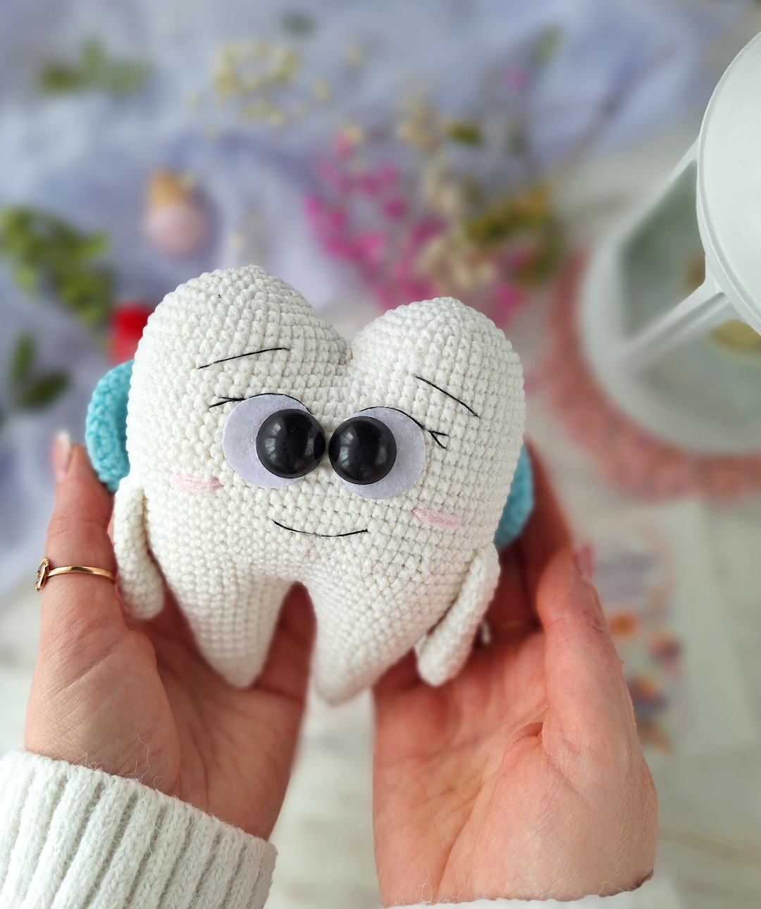 Crochet Pattern Tooth Fairy, Baby First Tooth Party, Easy Crochet Toys ...