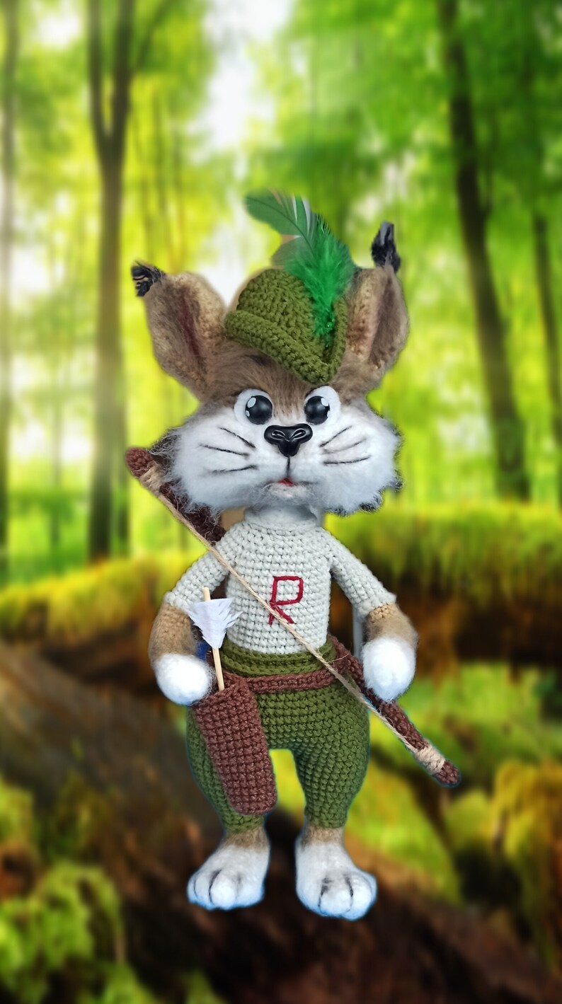 Crochet Pattern Lynx Robin Amigurumi Lynx Crochet PDF Pattern - Etsy UK