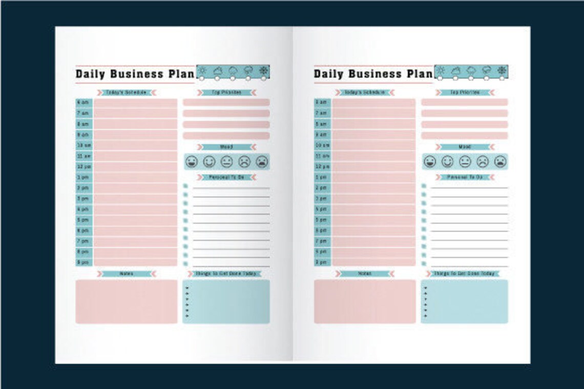 Planner & Agenda 2022-2023 KDP Planner Digital Gift Digital - Etsy Hong ...