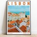 Lisbon Poster, Lisbon Travel Poster Print, Lisbon Poster, Alfama ...