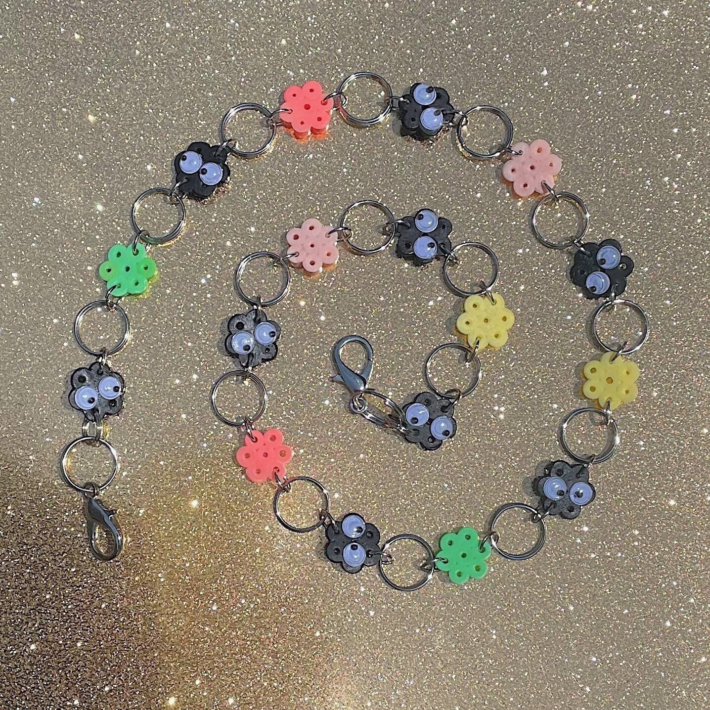 Perler Bead Soot Sprite Chain - Etsy Canada