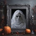 Ghost Bride Art Print, Halloween Digital Print, Halloween Decor ...