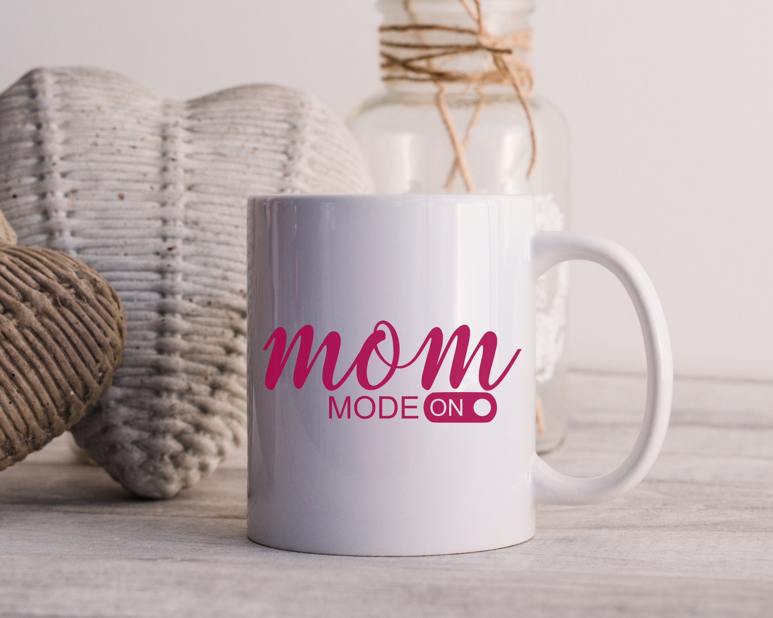 Mom Mode on SVG File / Commercial Use / Mom Life SVG/ Blessed Mom ...
