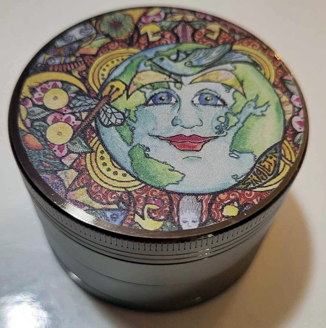 Earth Mother Premium Zinc 4-piece 63mm Tobacco Grinder - Etsy