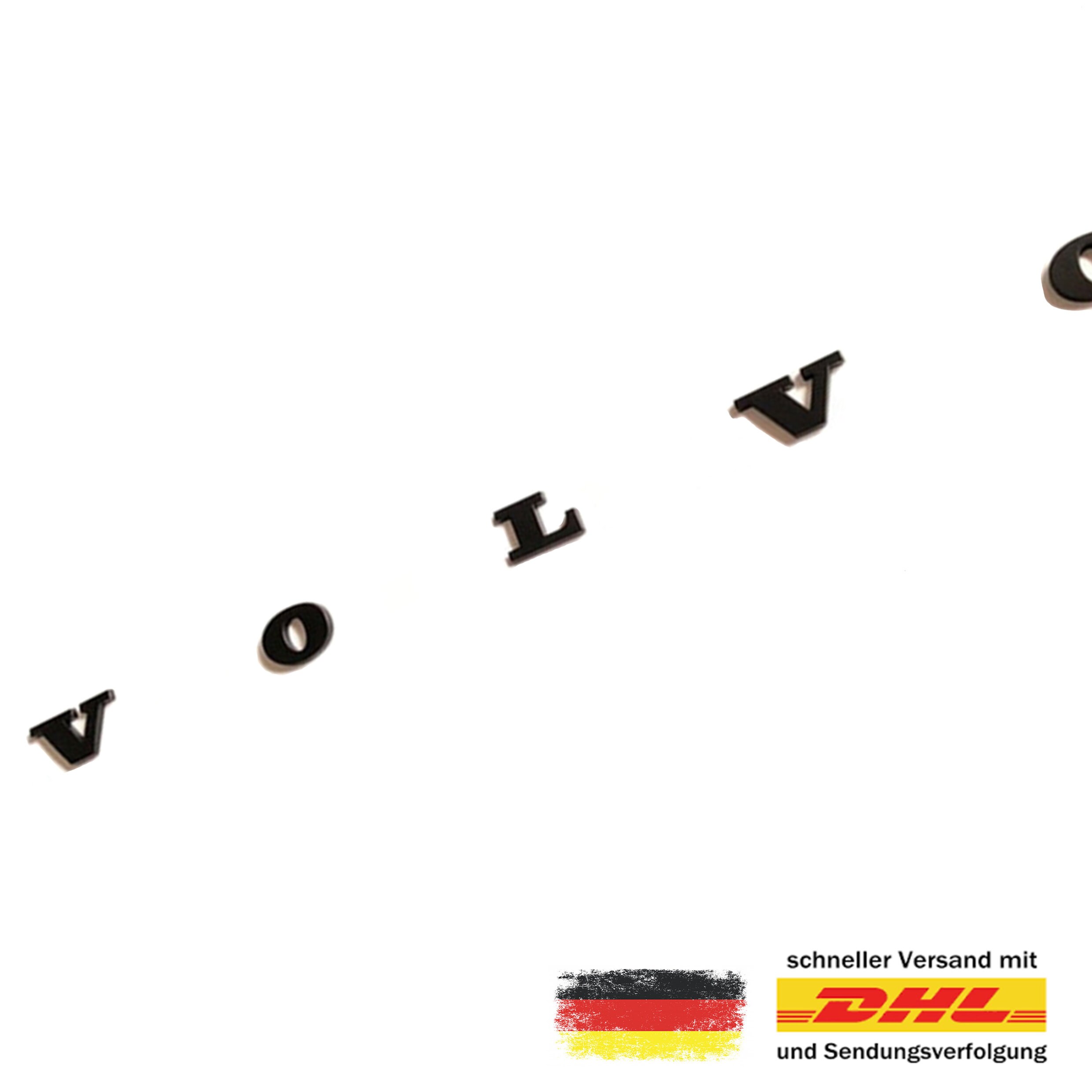 RNR Lettering Black Gloss Letters for Volvo New Stencil - Etsy