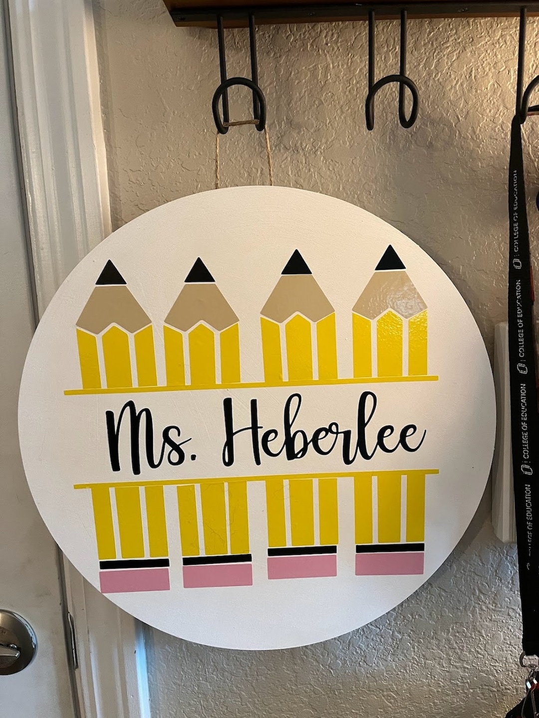 Pencil Classroom Sign - Etsy