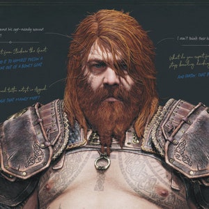 Thor Costume From God of War Cosplay Leather Armor for LARP - Etsy