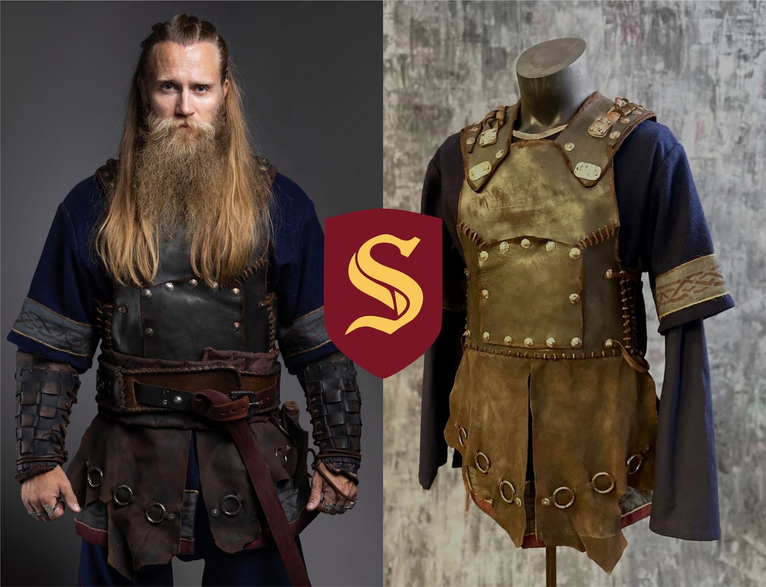 King Viking Armor; Cosplay Leather Armor for LARP and Medieval Events ...