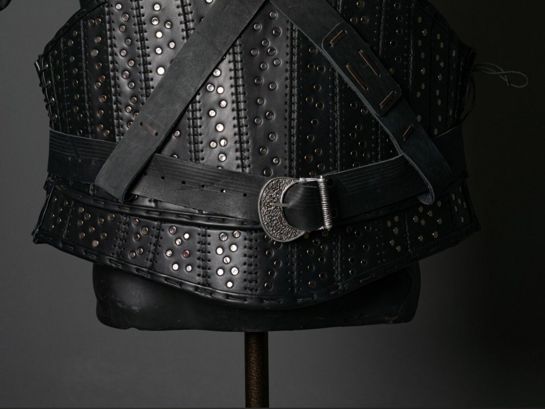 Witcher Geralt Belt for LARP and Medieval Events, Handmade Armor ...