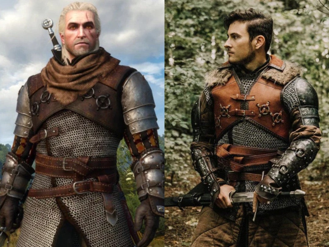 Ursine Bear Witcher Armor: Unleash Power of White Wolf Perfect for LARP ...