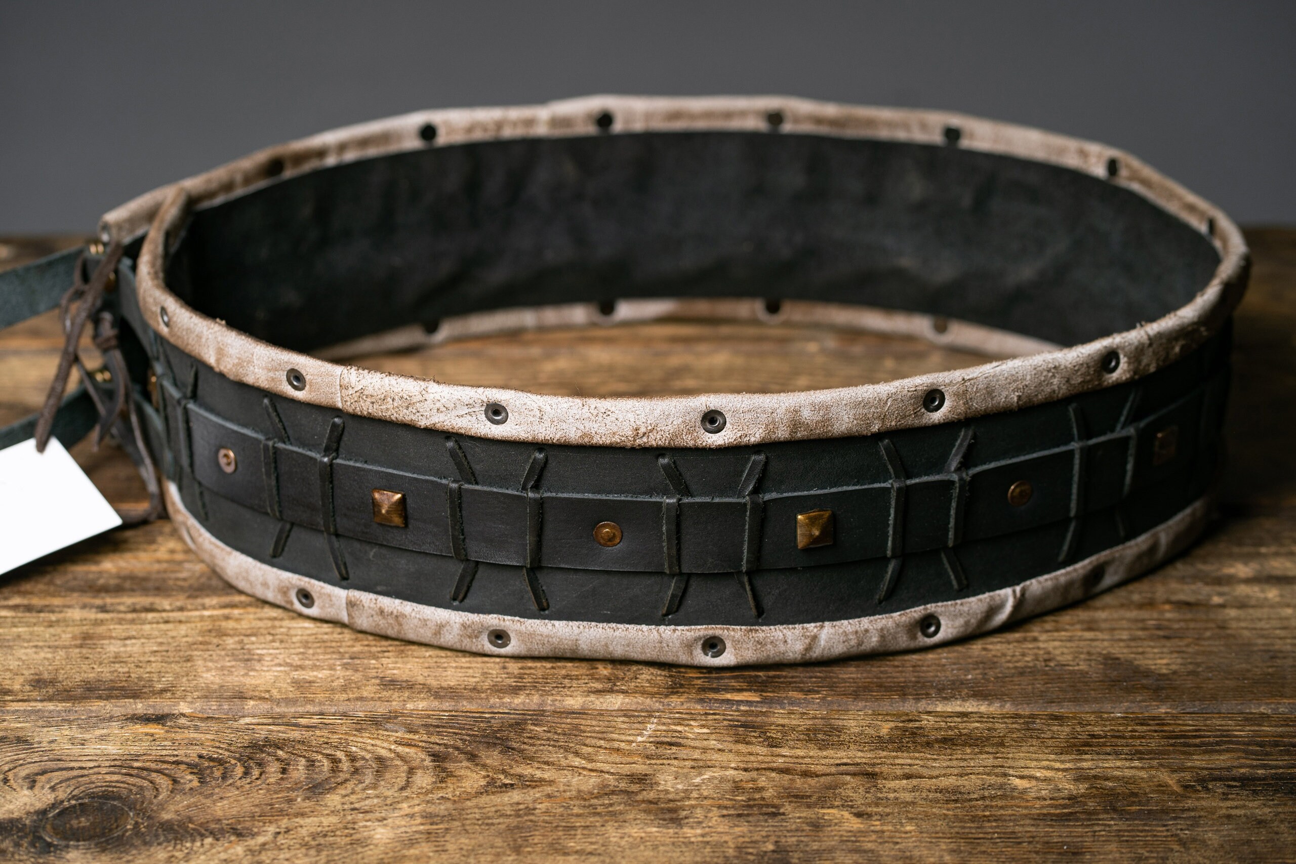 Viking Belt ivar Medieval Leather Wide Black Belt - Etsy