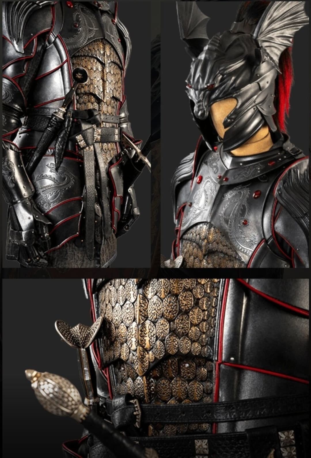 Daemon Targaryen Armor; House of the Dragon Costume; Game Thrones ...