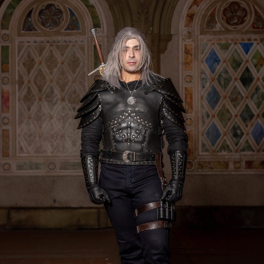Witcher Netflix Cosplay Season 2; Geralt of Rivia Armor Set; Witcher ...