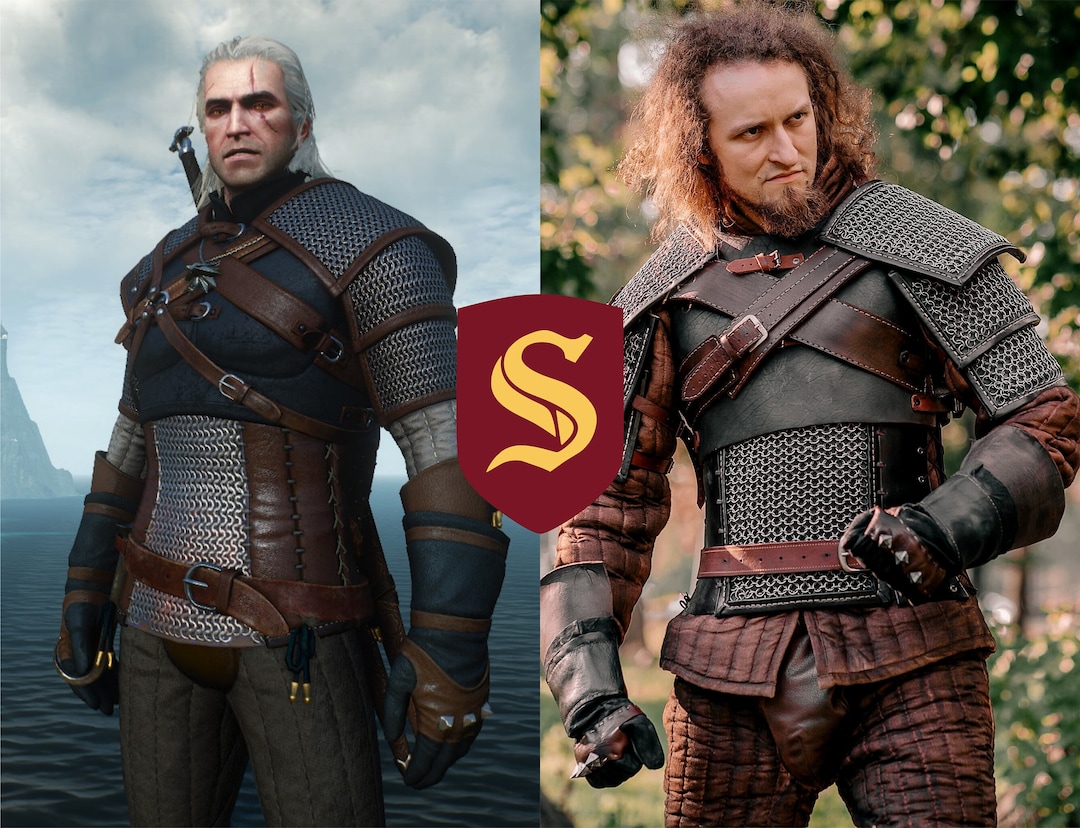 Witcher Kaer Mohen Armor; Geralt of Rivia Armor Set; Witcher Costume ...