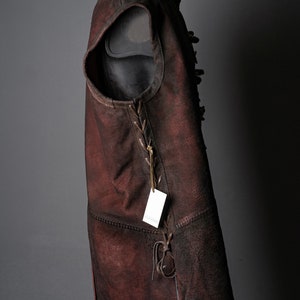 Aragorn Strider Vest (lord of the Rings), Cosplay Leather Vest for LARP ...