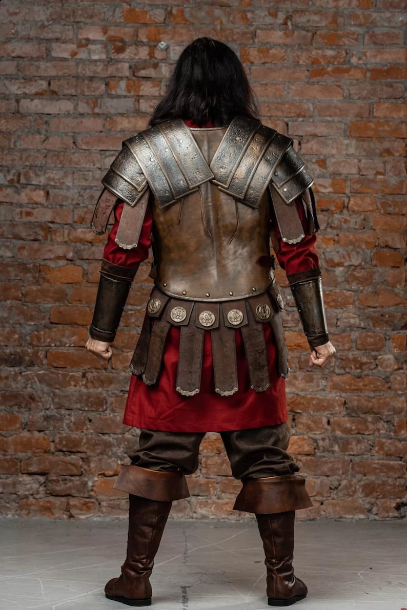 Gladiator Maximus Costume Leather Armor for LARP and Medieval - Etsy