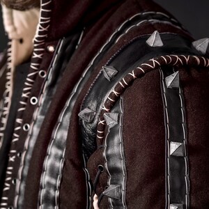 Witcher Eskel Gambeson With With Spikes, Cosplay Gambeson for LARP and ...