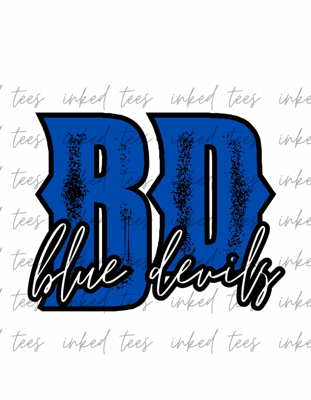 Blue Devils, Blue Devils Png, Devils Png - Etsy