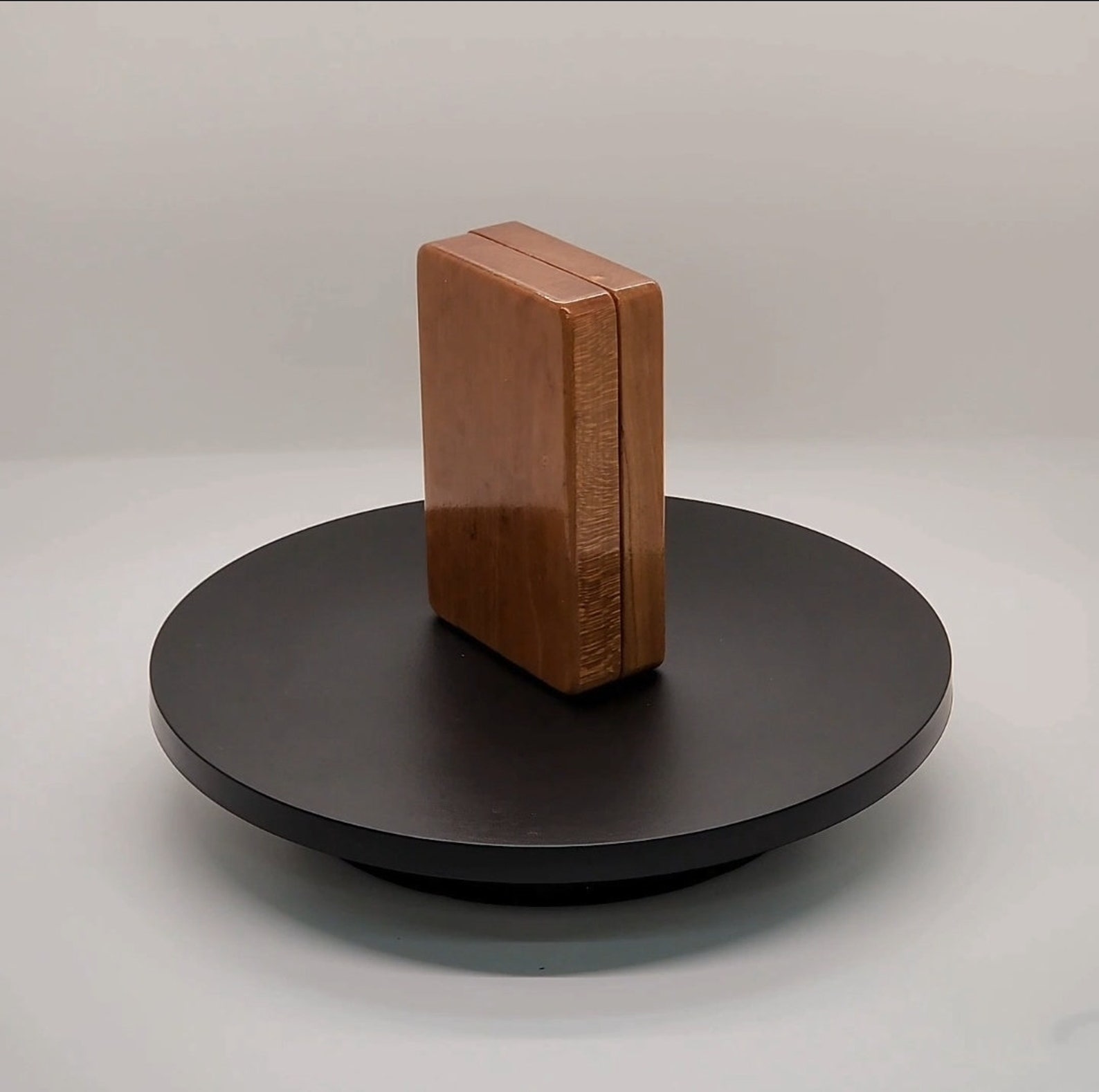 Compact Handmade Cherry Wood Fly Box With Foam Inserts and Magnetic ...