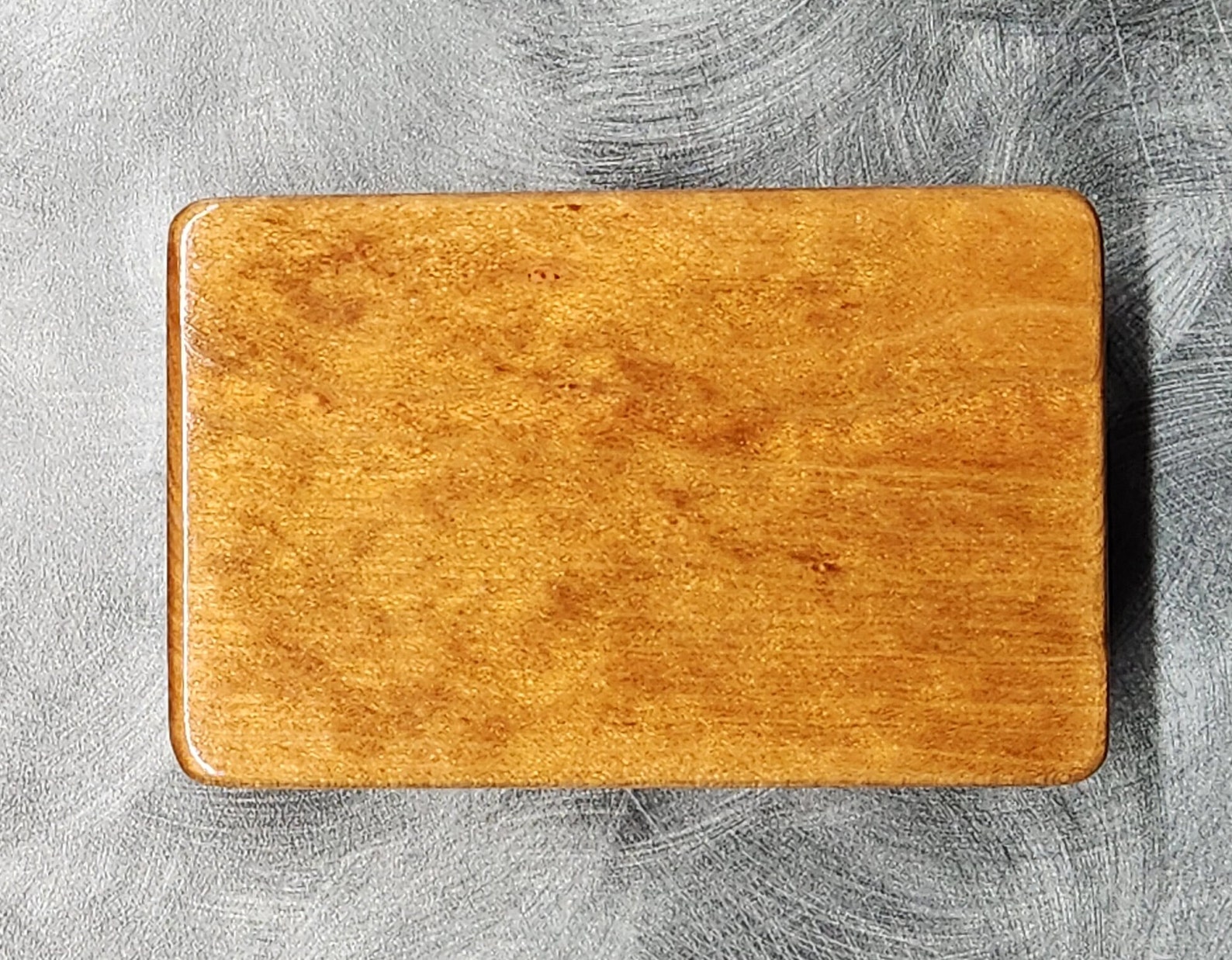 Compact Handmade Cherry Wood Fly Box With Foam Inserts and Magnetic ...