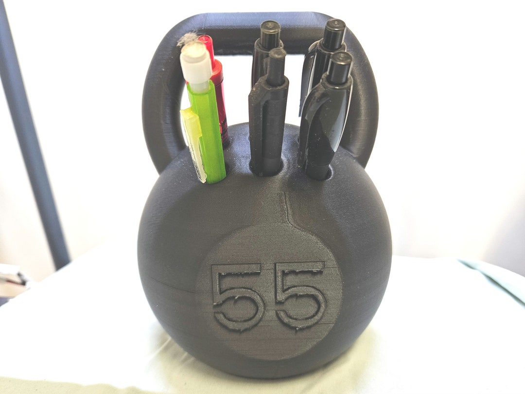 Custom Designed Kettlebell Pen Holder for the Fitness Lover at Heart ...
