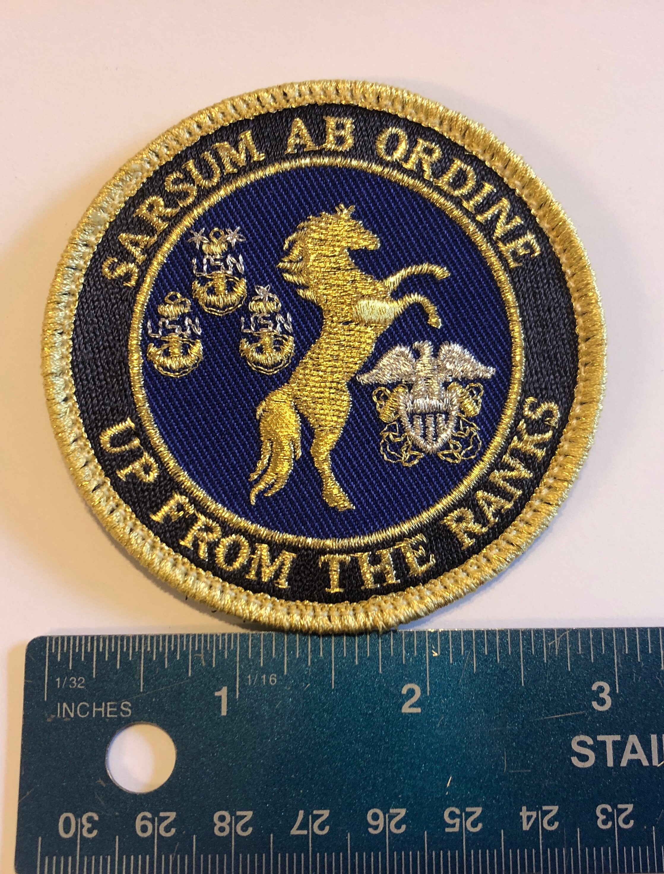 3 Navy Mustang Patch Chief Petty Officer Morale Patch - Etsy